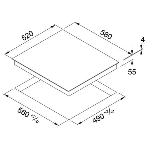 Franke ugradna ploča FHSM 603 3I DZ