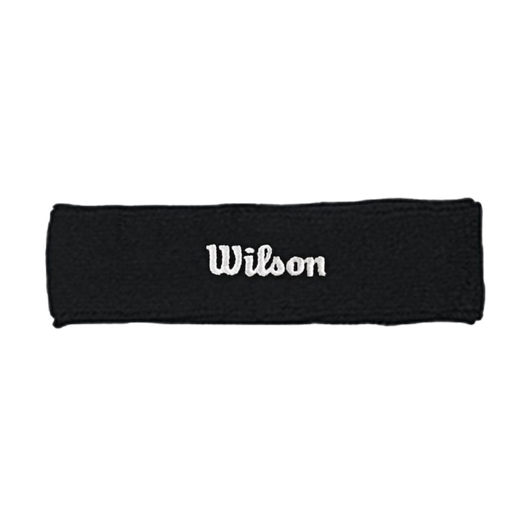 Wilson WILSON HEADBAND, znojnica za zglob, crna