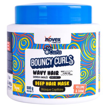 Maska za talasastu i kovrdžavu kosu NOVEX Bouncy Curls 500g