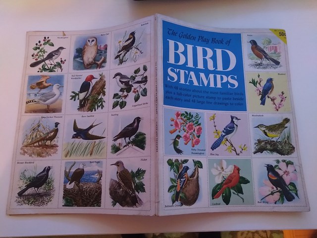 Album Bird Stamps popunjen