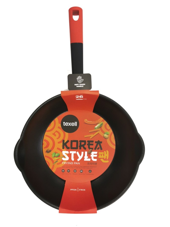 TIGANJ WOK TEXELL KOREA STYLE 26CM TPKS-W26