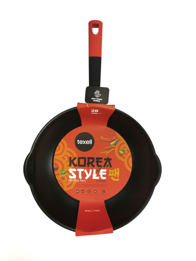 TIGANJ WOK TEXELL KOREA STYLE 28CM TPKS-W28