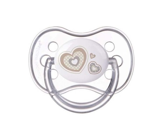 Canpol Orthodontic Baby Silikonska Varalica 6-18M 22/566 "Newborn Baby" 1Kom - Hearts