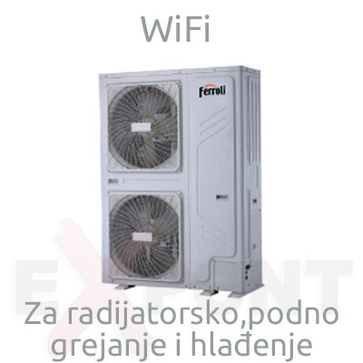 Toplotna pumpa vazduh voda inverter monoblok R32 Ferroli OMNIA M 3.2 22-30 kW