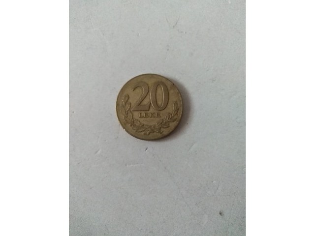 20 leka Albanija,  1996.