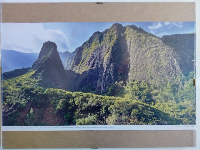 Foto u ramu, Planinski prizor sa Havaja