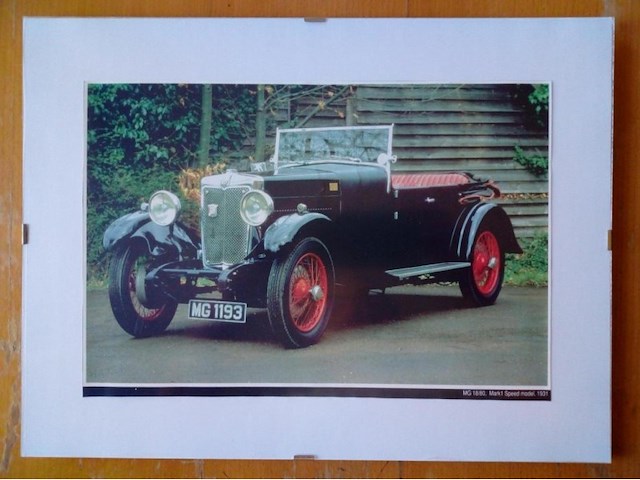 Foto u ramu, MG 18/89, Mark 1 Speed model, 1931