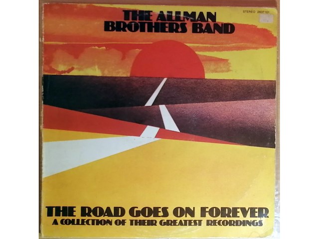 2LP ALLMAN BROTHERS - The Road Goes On Forever, 1.press