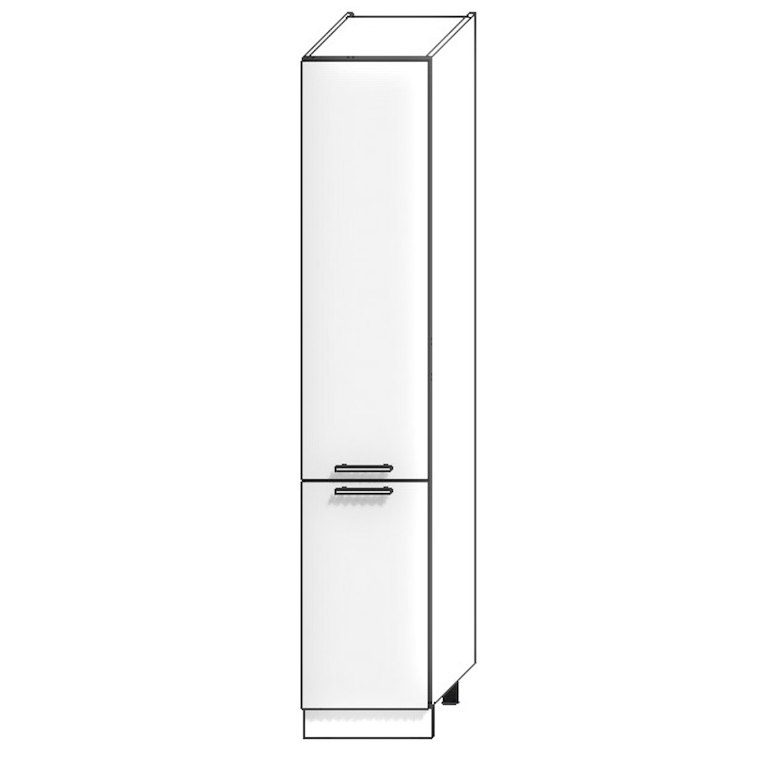 Kuhinjski element Vita D40 SL2133 PL bela sjaj