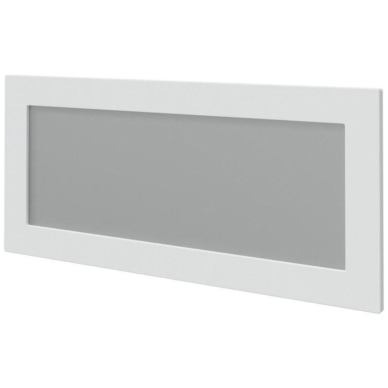 Staklena vrata Quantum 80x35,4 cm bela mat