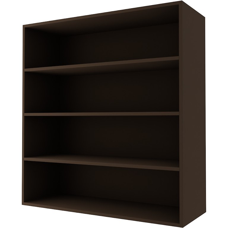 Kuhinjski element gornji 90 cm braon