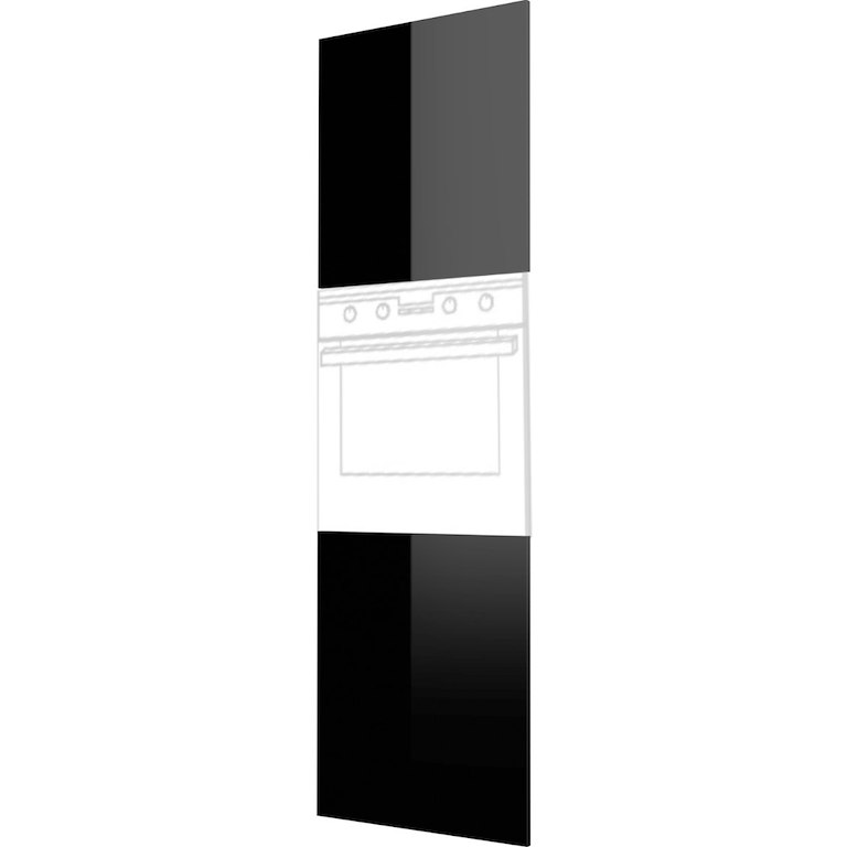 Prednja vrata Platinum D14RU / 2D crna