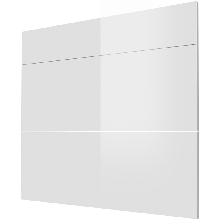 Prednja vrata Platinum D3M / D3E / D3H / D3A 80 bela