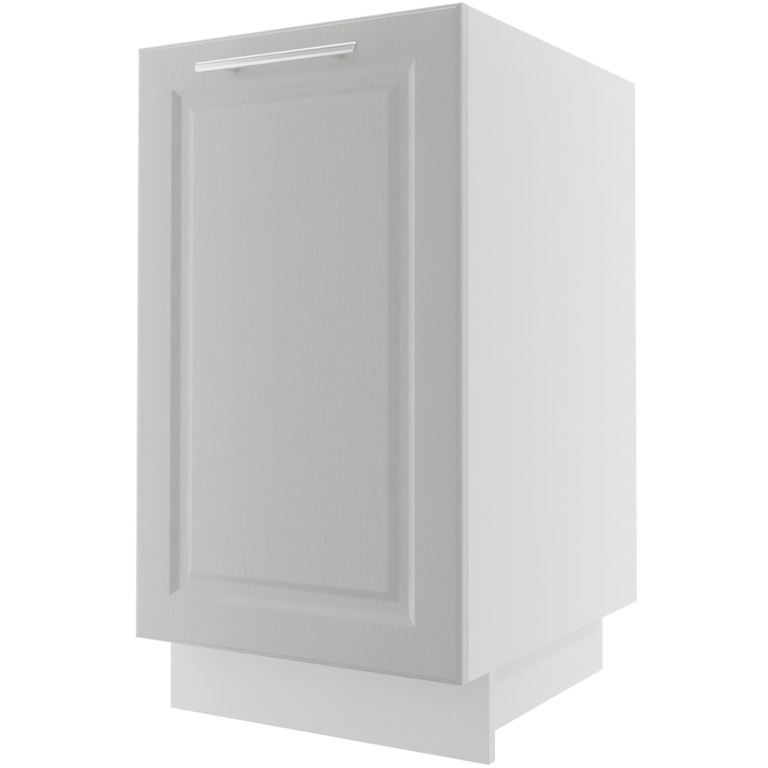 Kuhinjski element Emporium 45cm 1 vrata svetlo siva/bela