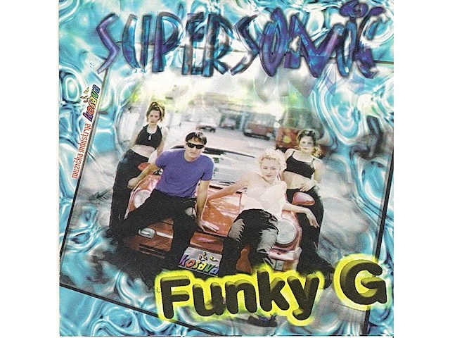 Funky G  ‎– Supersonic  CD
