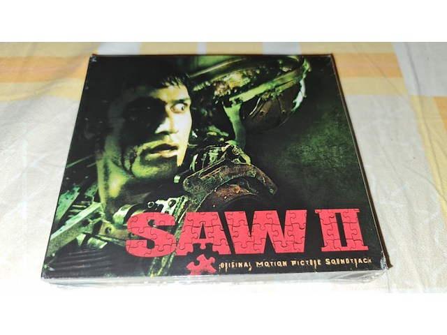 Saw II soundtrack CD+DVD , U CELOFANU