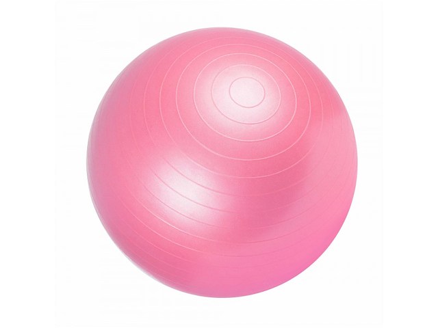 GORILLA SPORTS Lopta za pilates (75 cm / Roze)