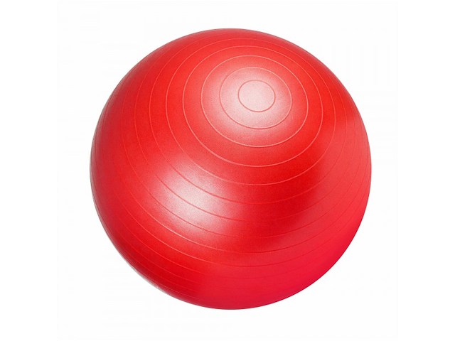 GORILLA SPORTS Lopta za pilates (75 cm / Crvena)