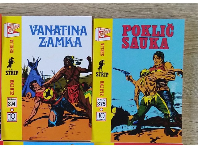 ZS 374 375 Zagor-reprint