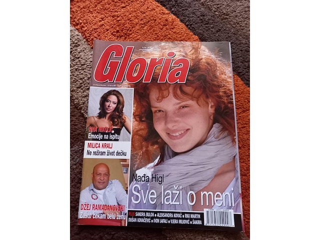 Gloria  br.357  6.april 2010.