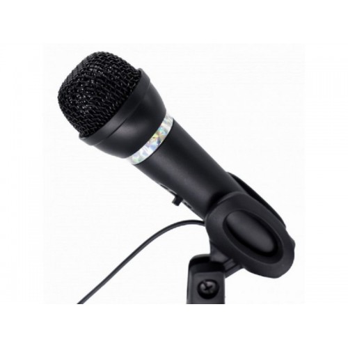 Gembird kondenzatorski mikrofon sa stalkom black MIC-D-04