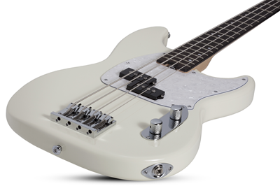 Schecter Banshee Bass Olympic White bas gitara