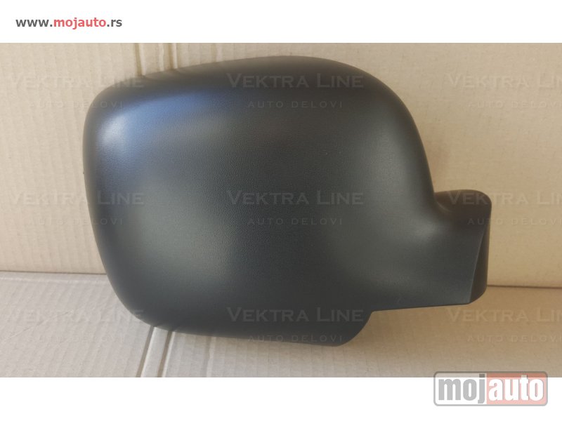Poklopac retrovizora crni Renault Kangoo 2008-2013