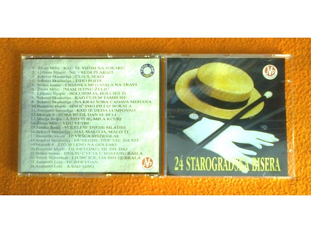 VA - 24 Starogradska Bisera (CD) Made in Switzerland