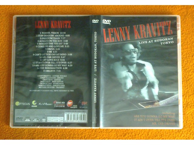LENNY KRAVITZ - Live At Budokan, Tokyo (DVD) licenca
