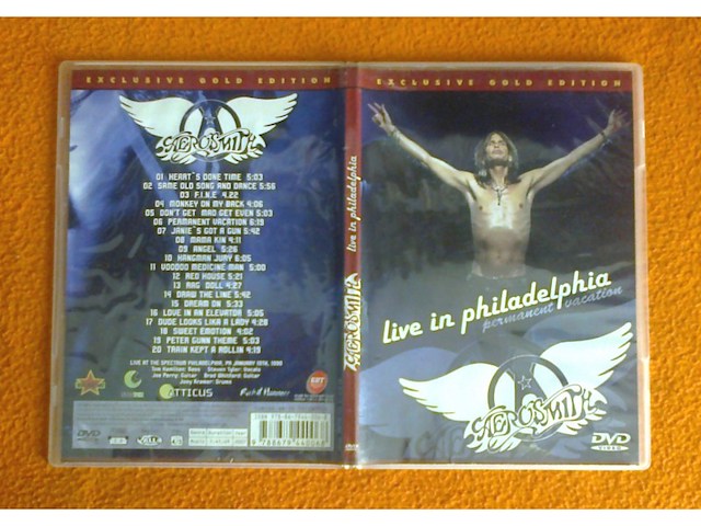 AEROSMITH - Live In Philadelphia (DVD) licenca