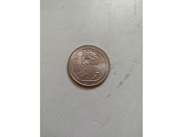 Quarter dolar,D, USA, 2018. APOSTLE ISLANDS