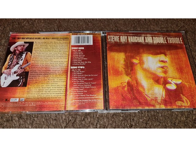 Stevie Ray Vaughan - Live at Montreux 2CDa , ORIGINAL
