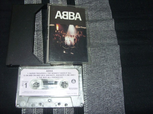 ABBA ‎– Super Trouper Cass. RTB 1980.