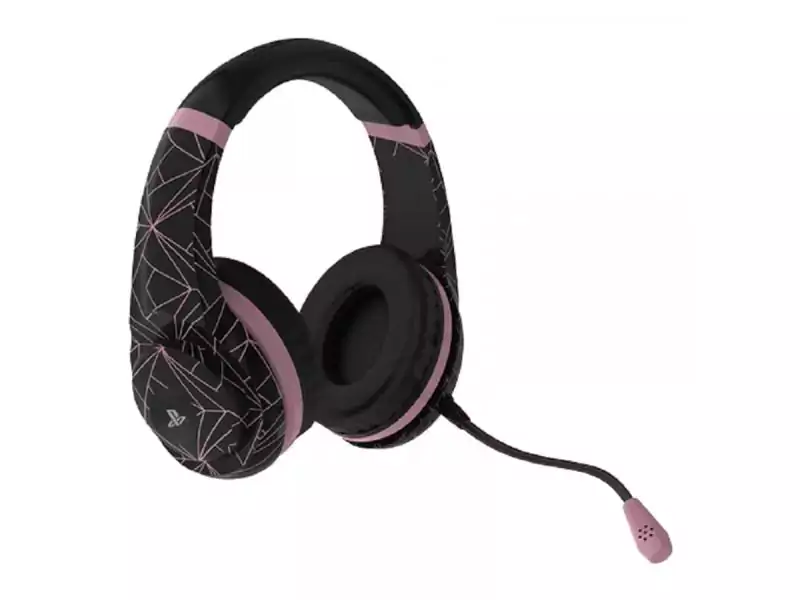 PS4 ROSE GOLD EDITION STEREO GAMING HEADSET – ABSTRACT BLACK