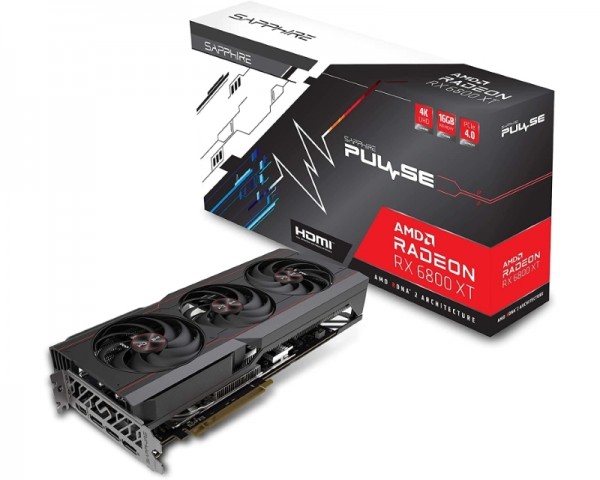 SAPPHIRE AMD Radeon RX 6800 XT 16GB 256bit PULSE GAMING OC RX 6800 XT 16GB (11304-03-20G)