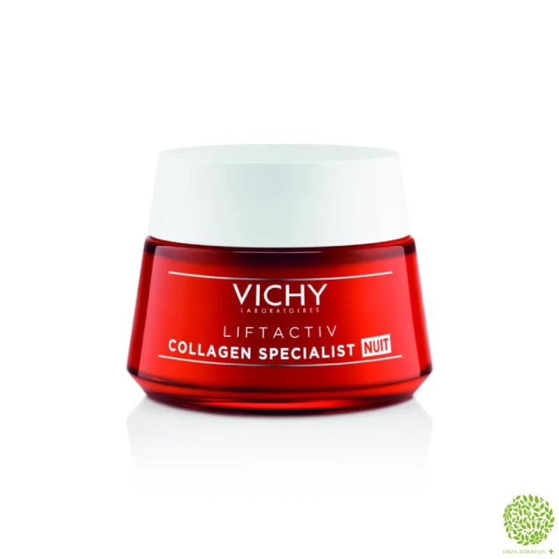 VICHY LIFTACTIV SPECIALIST NOĆNA NEGA ZA ČVRSTINU KOŽE 50 ML