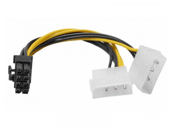 FAST ASIA Adapter za napajanje VGA (8-pin) -2x Molex
