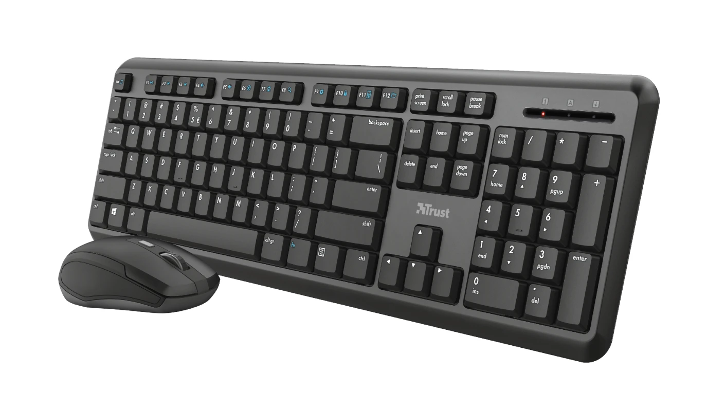 Trust ODY bežični komplet tastatura+miš crni