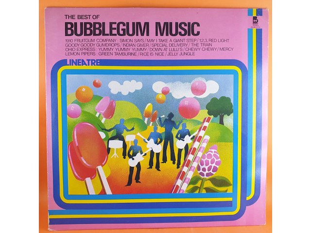 Various ‎– The Best Of Bubblegum Music, LP, Italy