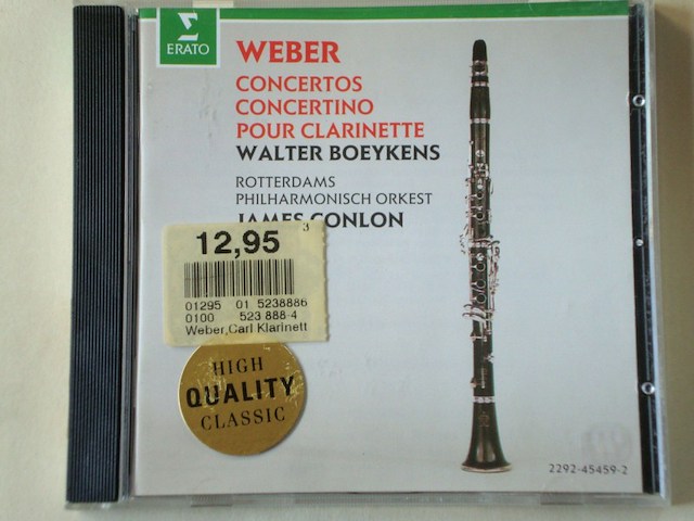 Weber, Walter Boeykens - Concertos Concertino Pour Cla