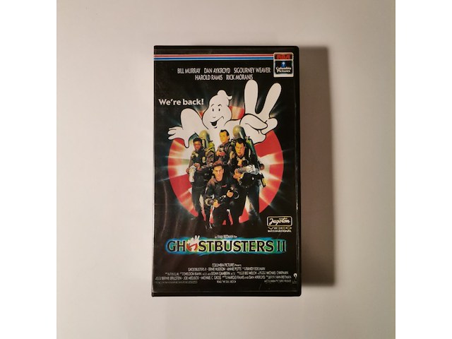 Ghostbusters 2 Isterivaci Duhova VHS