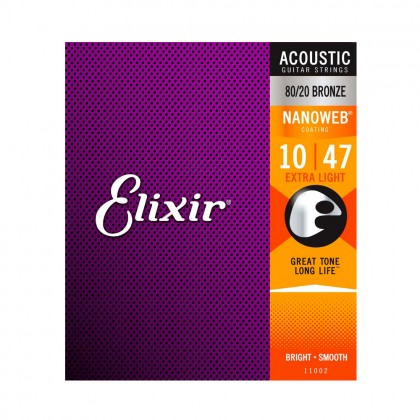 Music box
Elixir 11002 Nanoweb Žice za akustičnu gitaru 010-047