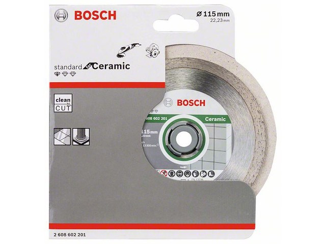 BOSCH REZNA PLOČA DIJAMANTSKA O115x22,23x1,7x5mm