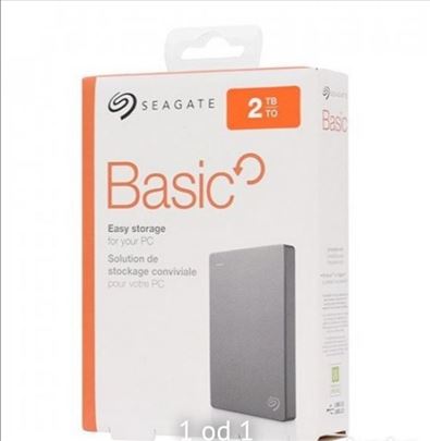 Seagate basic eksterni hard disk 2tb