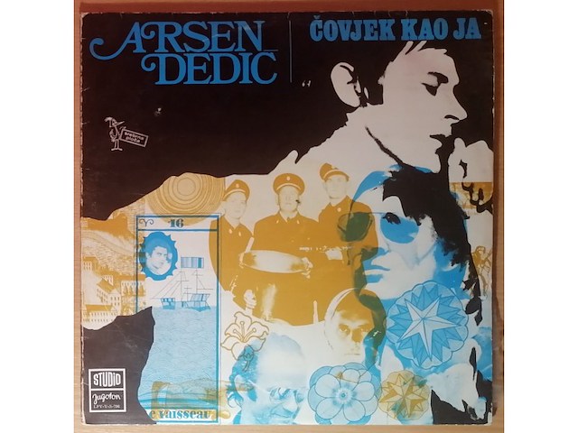 LP ARSEN DEDIĆ - Čovjek kao ja (1978) 8. press, VG-/VG+