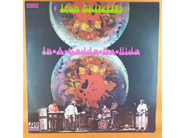 Iron Butterfly ‎– In-A-Gadda-Da-Vida, LP, Italy