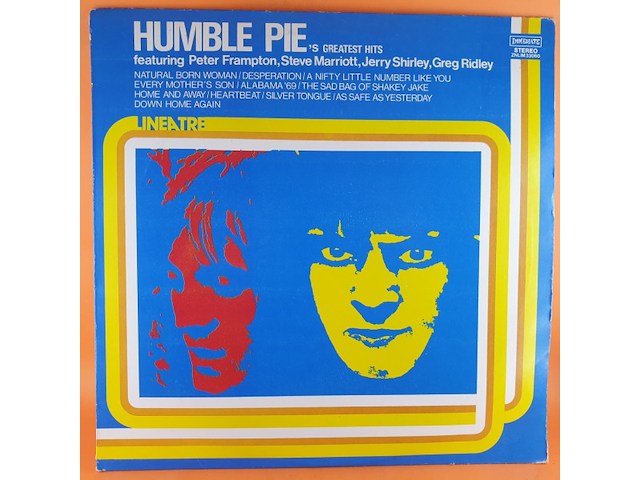 Humble Pie ‎– Greatest Hits, LP, Italy