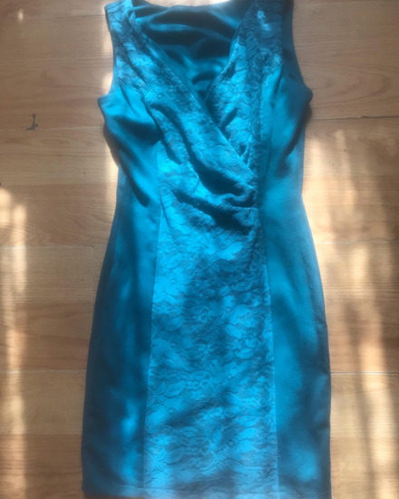Plava haljina svecana