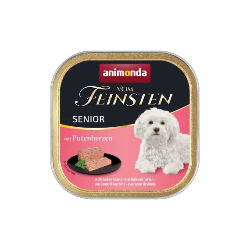 Animonda Vom Feinsten pašteta za pse SENIOR - ćureća srca 11x150g