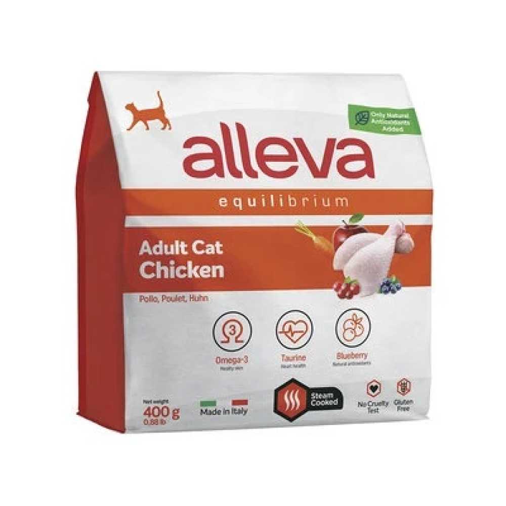 Alleva hrana za mačke EQUILIBRIUM Adult - piletina 400g